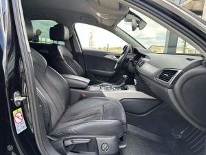 Black Audi A6 2014 in Vilnius, with an engine capacity of 2.97 L and mileage of 388 thousand km for 7500 €, photo 12 on AUTOMOTO.COM.LV