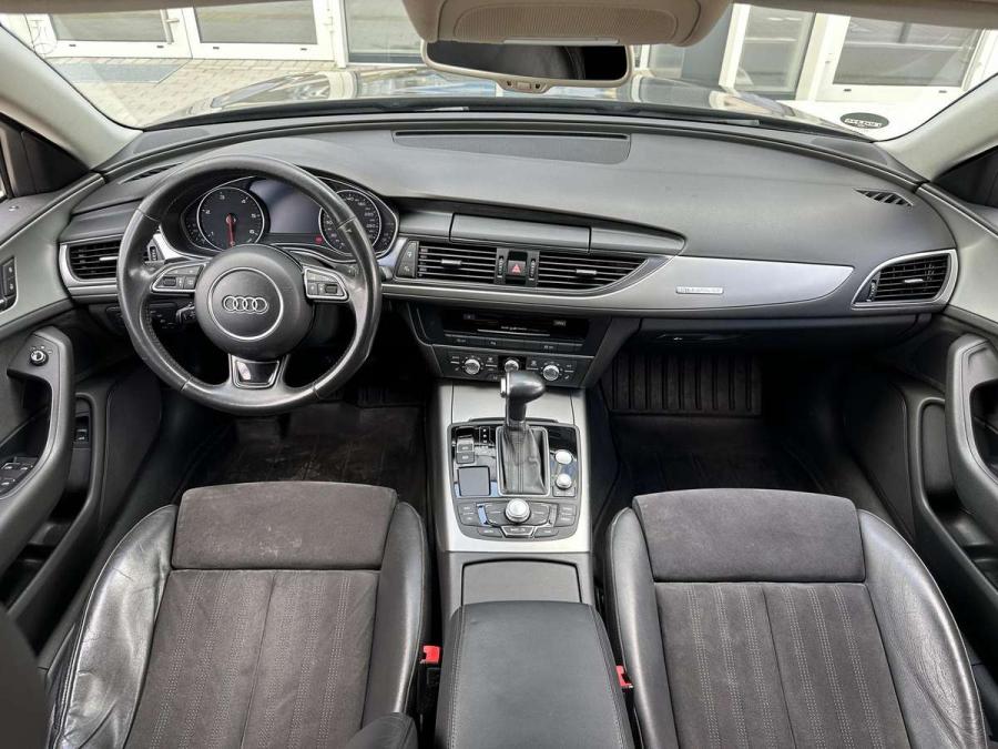 Black Audi A6 2014 in Vilnius, with an engine capacity of 2.97 L and mileage of 388 thousand km for 7500 €, photo 14 on AUTOMOTO.COM.LV