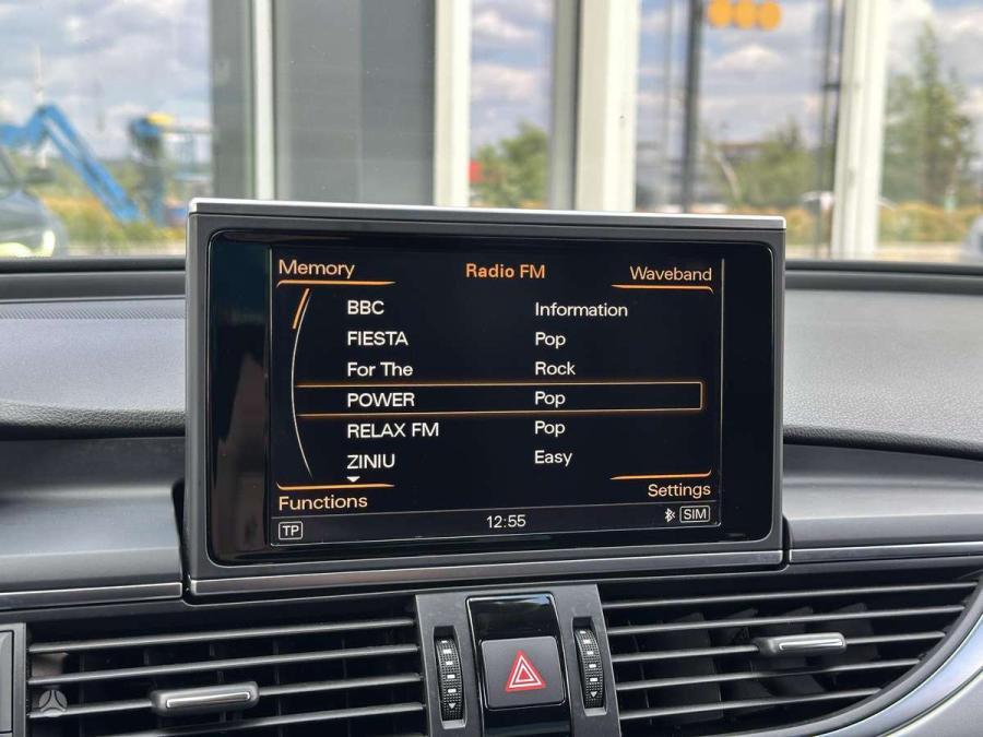 Black Audi A6 2014 in Vilnius, with an engine capacity of 2.97 L and mileage of 388 thousand km for 7500 €, photo 15 on AUTOMOTO.COM.LV