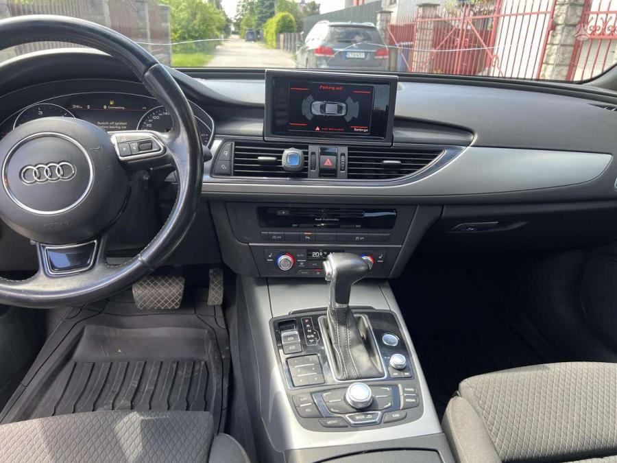 Black Audi A6 2014 in Kaunas, with an engine capacity of 1.97 L and mileage of 230 thousand km for 8999 €, photo 10 on AUTOMOTO.COM.LV