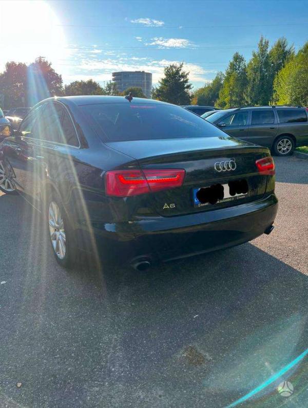 Melns Audi A6 2014 Viļņa, ar dzinēja tilpumu 1.98 L un nobraukumu 196 tūkst. km par 6500 €, foto 3 vietnē AUTOMOTO.COM.LV