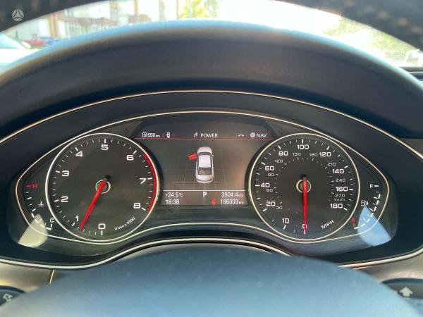 Melns Audi A6 2014 Viļņa, ar dzinēja tilpumu 1.98 L un nobraukumu 196 tūkst. km par 6500 €, foto 5 vietnē AUTOMOTO.COM.LV