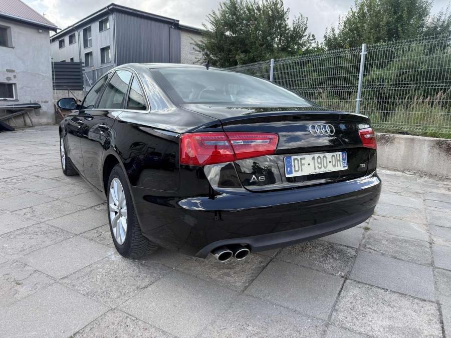 Black Audi A6 2014 in Telschi, with an engine capacity of 1.97 L and mileage of 268 thousand km for 9000 €, photo 5 on AUTOMOTO.COM.LV