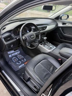 Black Audi A6 2014 in Telschi, with an engine capacity of 1.97 L and mileage of 268 thousand km for 9000 €, photo 7 on AUTOMOTO.COM.LV