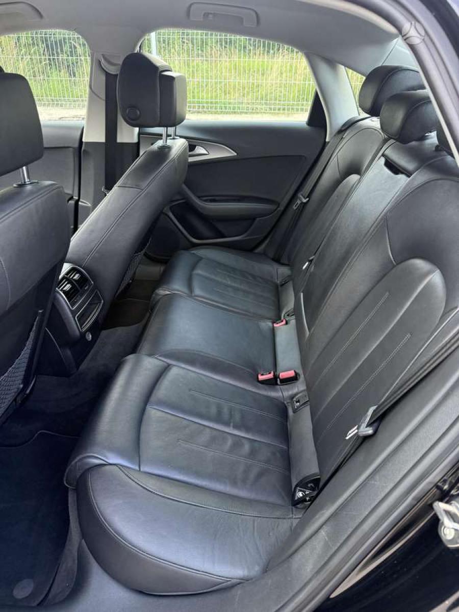 Black Audi A6 2014 in Telschi, with an engine capacity of 1.97 L and mileage of 268 thousand km for 9000 €, photo 9 on AUTOMOTO.COM.LV