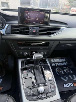 Black Audi A6 2014 in Telschi, with an engine capacity of 1.97 L and mileage of 268 thousand km for 9000 €, photo 10 on AUTOMOTO.COM.LV