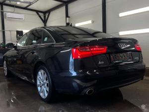 Black Audi A6 2014 in Vilnius, with an engine capacity of 2.97 L and mileage of 315 thousand km for 9317 €, photo 7 on AUTOMOTO.COM.LV