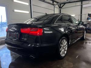 Black Audi A6 2014 in Vilnius, with an engine capacity of 2.97 L and mileage of 315 thousand km for 9317 €, photo 9 on AUTOMOTO.COM.LV