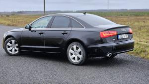 Melns Audi A6 2014 Kohtla-Jerve, ar dzinēja tilpumu 2.00 L un nobraukumu 309 tūkst. km par 8499 €, foto  vietnē AUTOMOTO.COM.LV