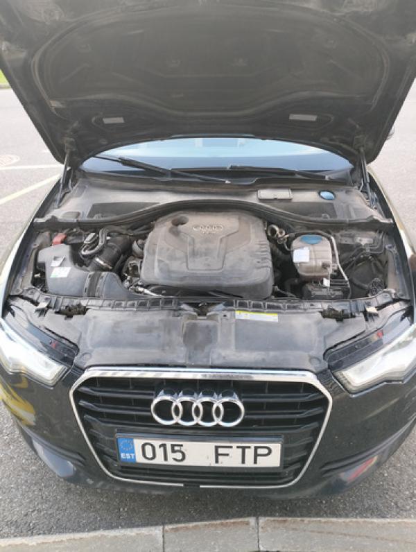 Melns Audi A6 2014 Kohtla-Jerve, ar dzinēja tilpumu 2.00 L un nobraukumu 309 tūkst. km par 8499 €, foto 5 vietnē AUTOMOTO.COM.LV