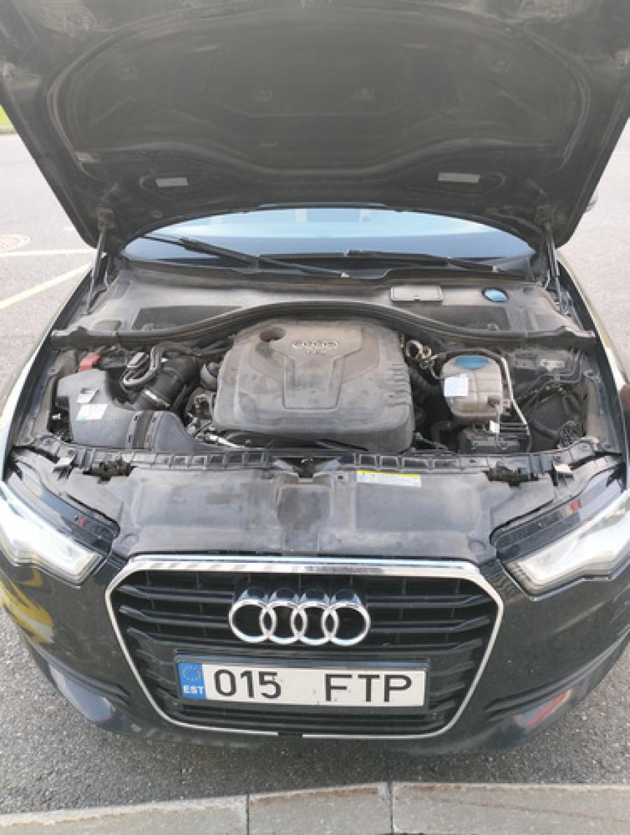 Melns Audi A6 2014 Kohtla-Jerve, ar dzinēja tilpumu 2.00 L un nobraukumu 309 tūkst. km par 8499 €, foto 5 vietnē AUTOMOTO.COM.LV