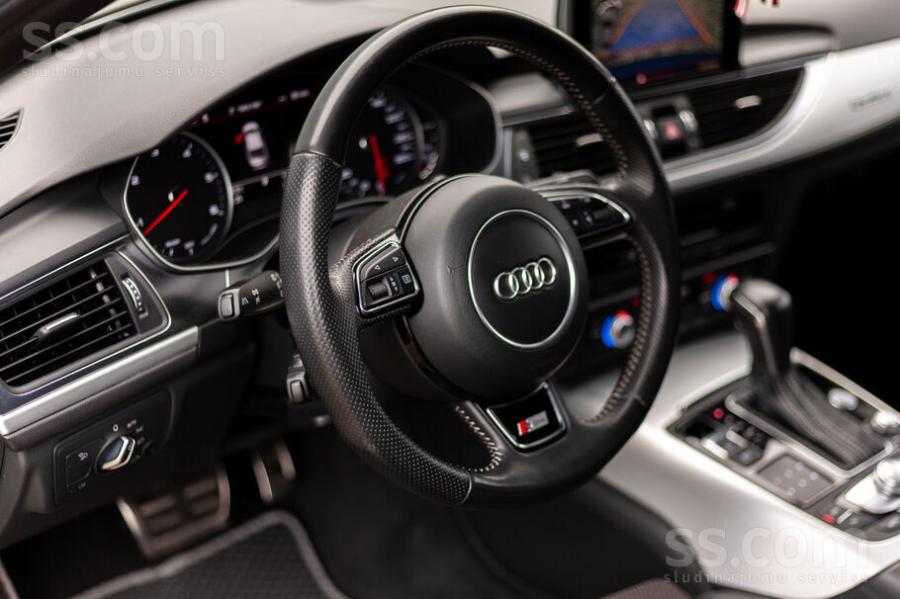 Melns Audi A6 2015 Rīga, ar dzinēja tilpumu 3.00 L un nobraukumu 230 tūkst. km par 6000 €, foto 15 vietnē AUTOMOTO.COM.LV