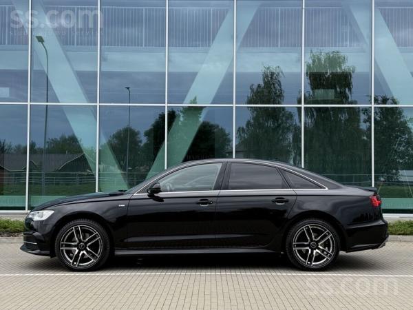 Black Audi A6 2015 in Rezekne, with an engine capacity of 2.00 L and mileage of 264 thousand km for 13990 €, photo 6 on AUTOMOTO.COM.LV