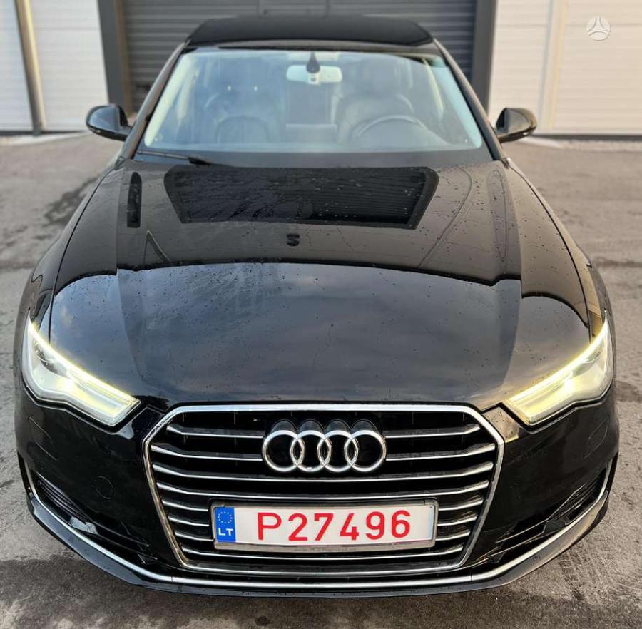 Black Audi A6 2015 in Kretinga, with an engine capacity of 2.97 L and mileage of 280 thousand km for 14700 €, photo 4 on AUTOMOTO.COM.LV