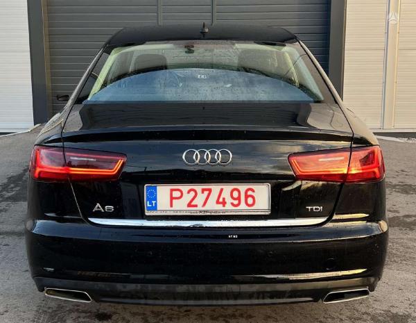 Black Audi A6 2015 in Kretinga, with an engine capacity of 2.97 L and mileage of 280 thousand km for 14700 €, photo 10 on AUTOMOTO.COM.LV