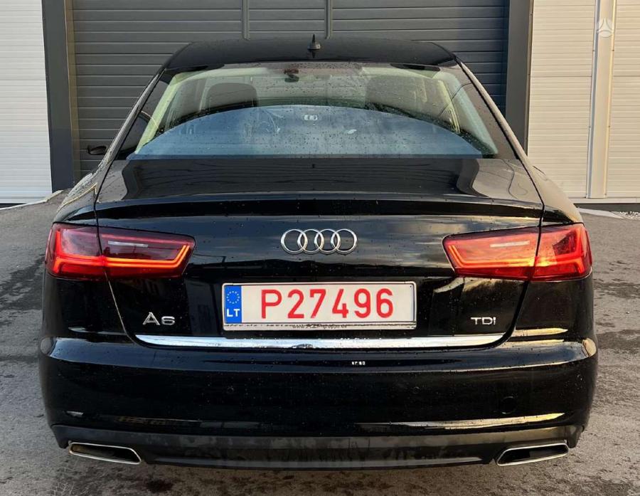 Black Audi A6 2015 in Kretinga, with an engine capacity of 2.97 L and mileage of 280 thousand km for 14700 €, photo 10 on AUTOMOTO.COM.LV