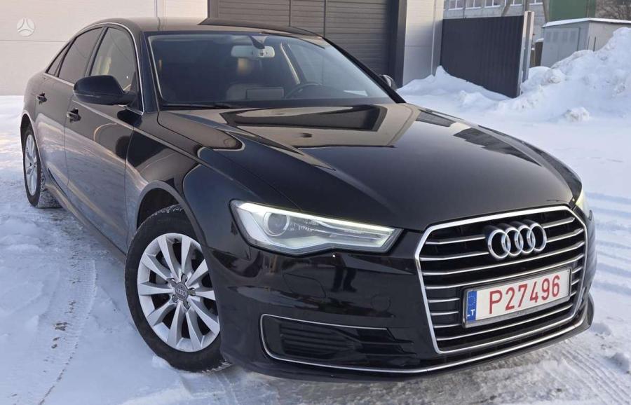 Black Audi A6 2015 in Kretinga, with an engine capacity of 2.97 L and mileage of 280 thousand km for 13999 €, photo 3 on AUTOMOTO.COM.LV