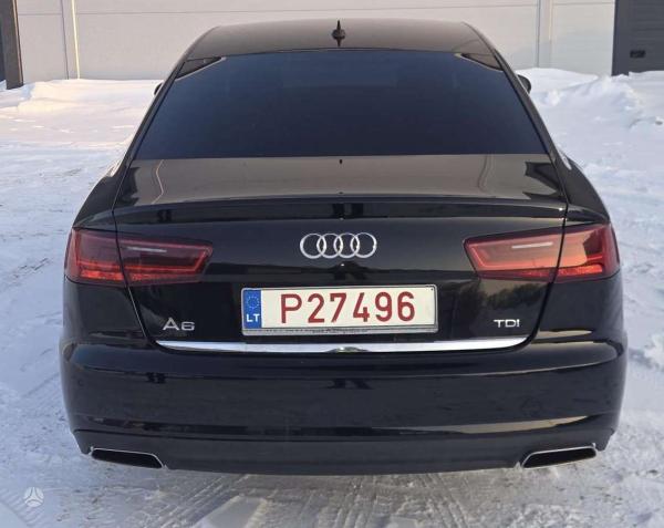Black Audi A6 2015 in Kretinga, with an engine capacity of 2.97 L and mileage of 280 thousand km for 13999 €, photo 10 on AUTOMOTO.COM.LV