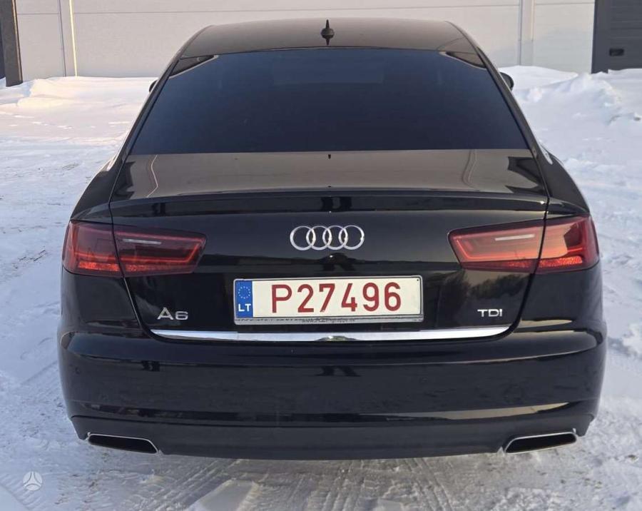Black Audi A6 2015 in Kretinga, with an engine capacity of 2.97 L and mileage of 280 thousand km for 13999 €, photo 10 on AUTOMOTO.COM.LV