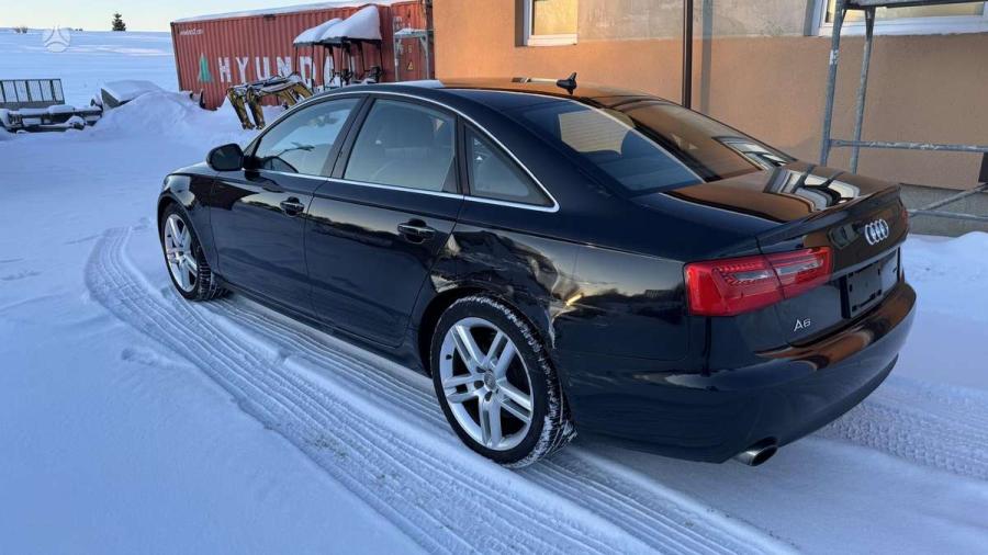 Melns Audi A6 2015 Viļņa, ar dzinēja tilpumu 2.00 L un nobraukumu 144 tūkst. km par 8100 €, foto 6 vietnē AUTOMOTO.COM.LV