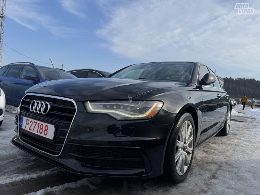 Melns Audi A6 2015 Viļņa, ar dzinēja tilpumu 3.00 L un nobraukumu 156 tūkst. km par 10500 €, foto 1 vietnē AUTOMOTO.COM.LV