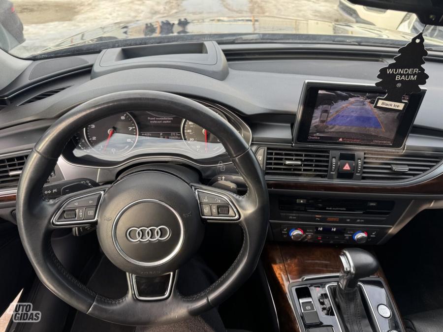 Melns Audi A6 2015 Viļņa, ar dzinēja tilpumu 3.00 L un nobraukumu 156 tūkst. km par 10500 €, foto 7 vietnē AUTOMOTO.COM.LV