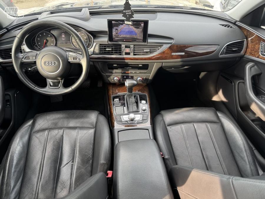 Melns Audi A6 2015 Viļņa, ar dzinēja tilpumu 3.00 L un nobraukumu 156 tūkst. km par 10500 €, foto 8 vietnē AUTOMOTO.COM.LV