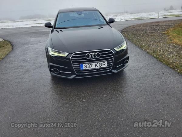 Black Audi A6 2015 in Tallinn, with an engine capacity of 3.00 L and mileage of 225 thousand km for 15900 €, photo 2 on AUTOMOTO.COM.LV