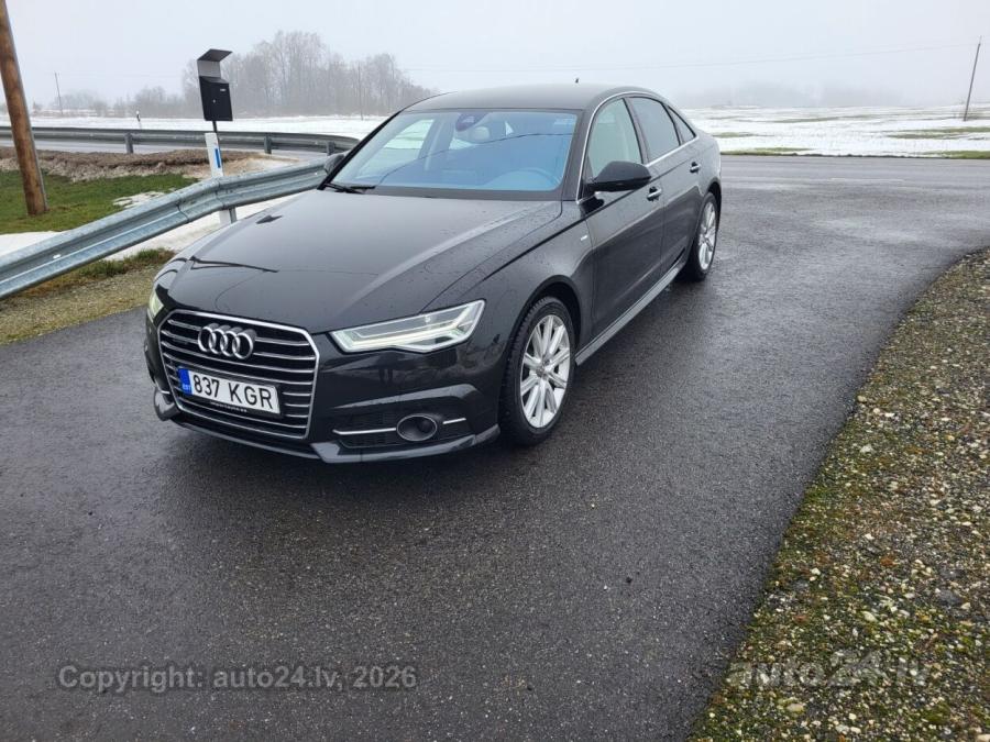 Black Audi A6 2015 in Tallinn, with an engine capacity of 3.00 L and mileage of 225 thousand km for 15900 €, photo 3 on AUTOMOTO.COM.LV