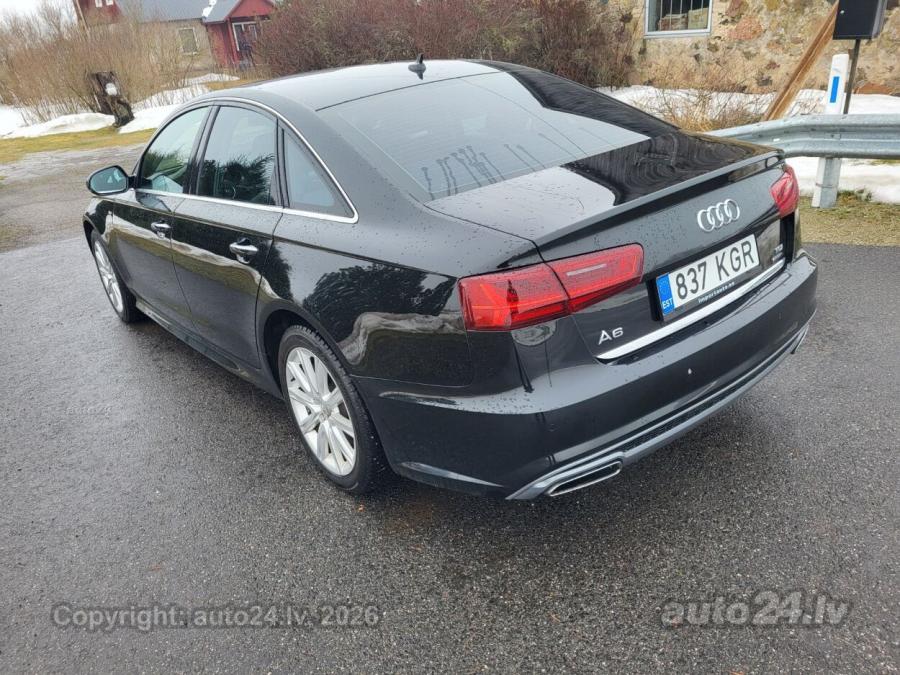 Black Audi A6 2015 in Tallinn, with an engine capacity of 3.00 L and mileage of 225 thousand km for 15900 €, photo 7 on AUTOMOTO.COM.LV