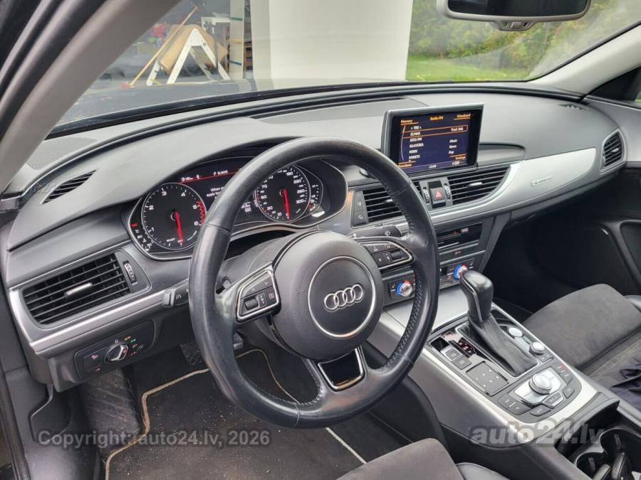 Black Audi A6 2015 in Tallinn, with an engine capacity of 3.00 L and mileage of 225 thousand km for 15900 €, photo 19 on AUTOMOTO.COM.LV