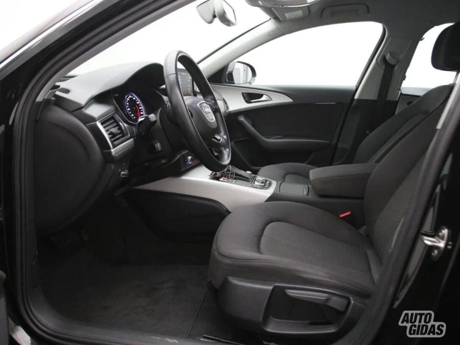 Black Audi A6 2015 in Vilnius, with an engine capacity of 1.80 L and mileage of 178 thousand km for 13699 €, photo 5 on AUTOMOTO.COM.LV