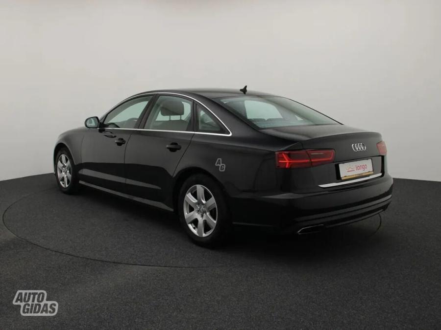 Black Audi A6 2015 in Vilnius, with an engine capacity of 1.80 L and mileage of 178 thousand km for 13699 €, photo 8 on AUTOMOTO.COM.LV
