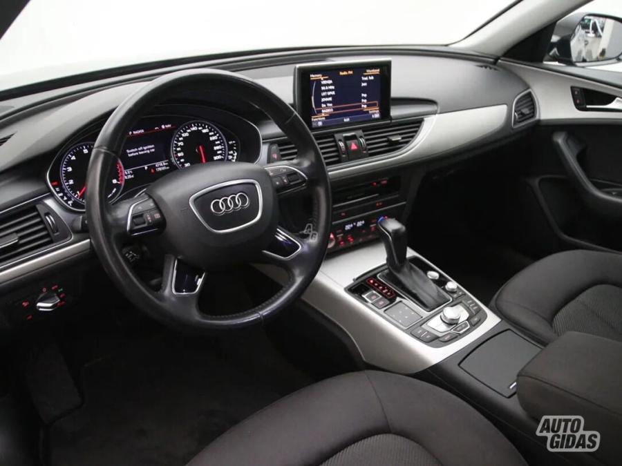 Black Audi A6 2015 in Vilnius, with an engine capacity of 1.80 L and mileage of 178 thousand km for 13699 €, photo 17 on AUTOMOTO.COM.LV