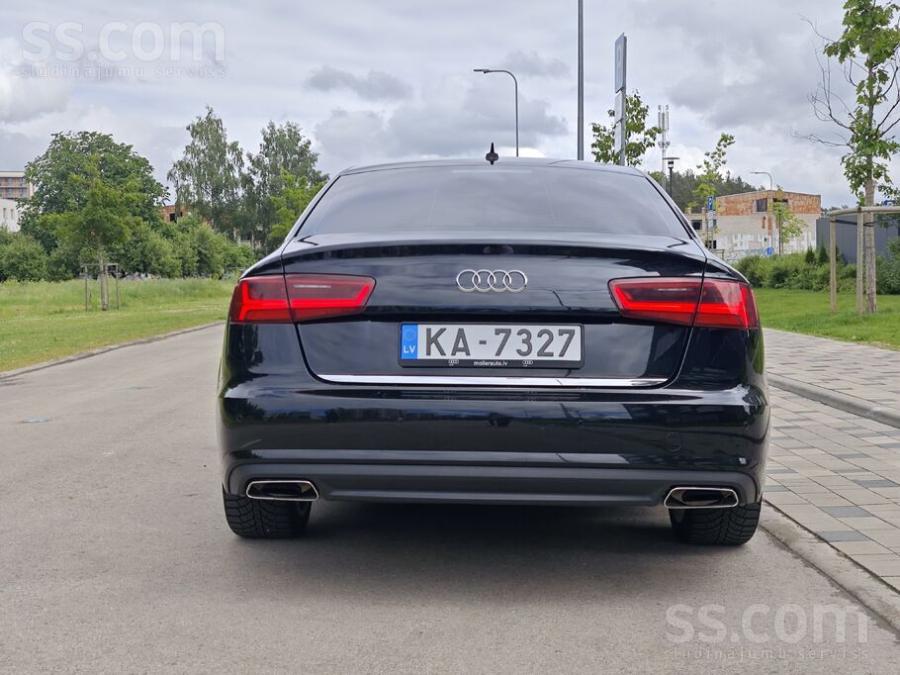 Черный Ауди А6 2015 в Рига, объемом двигателя 3.00 л и пробегом 167 тыс. км за 14900 €, фото 6 на AUTOMOTO.COM.LV