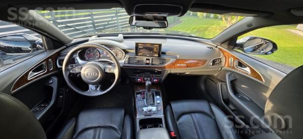 Melns Audi A6 2015 Rīga, ar dzinēja tilpumu 3.00 L un nobraukumu 237 tūkst. km par 15125 €, foto 6 vietnē AUTOMOTO.COM.LV