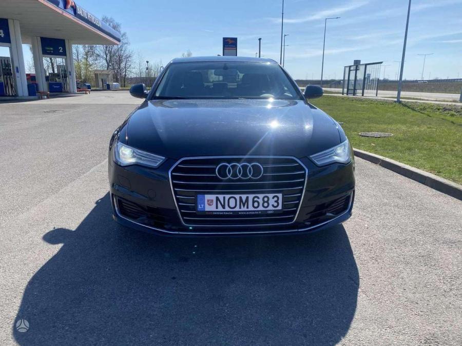 Black Audi A6 2015 in Kazlu Ruda, with an engine capacity of 1.97 L and mileage of 268 thousand km for 9350 €, photo 3 on AUTOMOTO.COM.LV