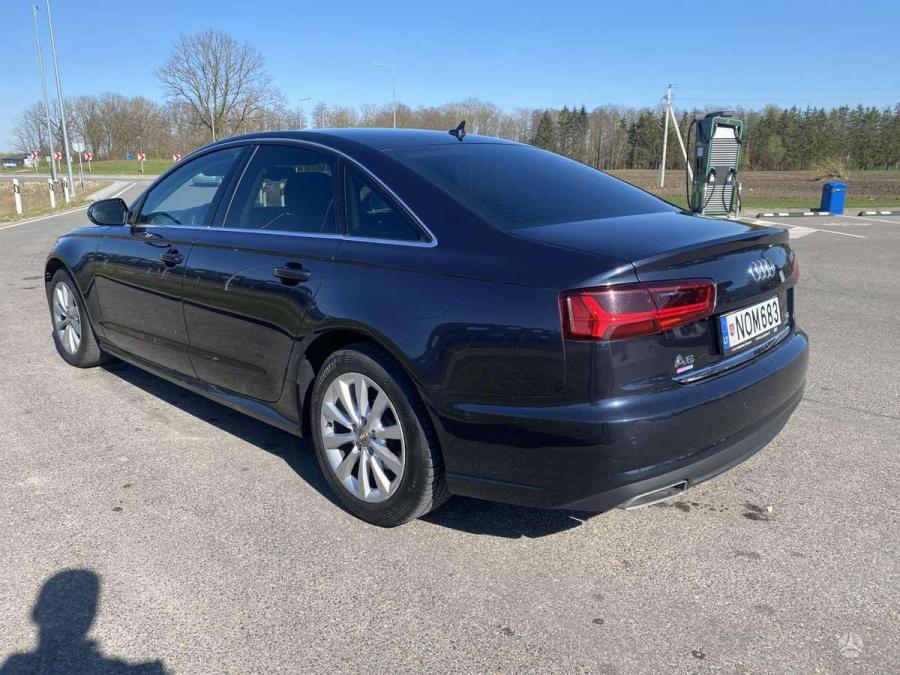 Black Audi A6 2015 in Kazlu Ruda, with an engine capacity of 1.97 L and mileage of 268 thousand km for 9350 €, photo 9 on AUTOMOTO.COM.LV