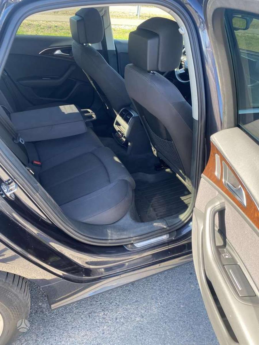 Black Audi A6 2015 in Kazlu Ruda, with an engine capacity of 1.97 L and mileage of 268 thousand km for 9350 €, photo 12 on AUTOMOTO.COM.LV