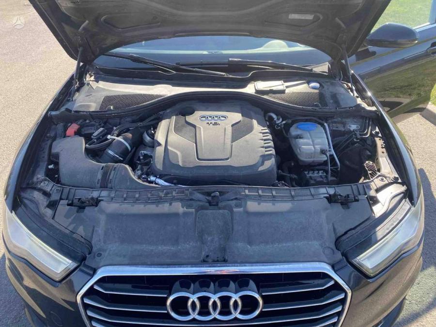 Black Audi A6 2015 in Kazlu Ruda, with an engine capacity of 1.97 L and mileage of 268 thousand km for 9350 €, photo 13 on AUTOMOTO.COM.LV