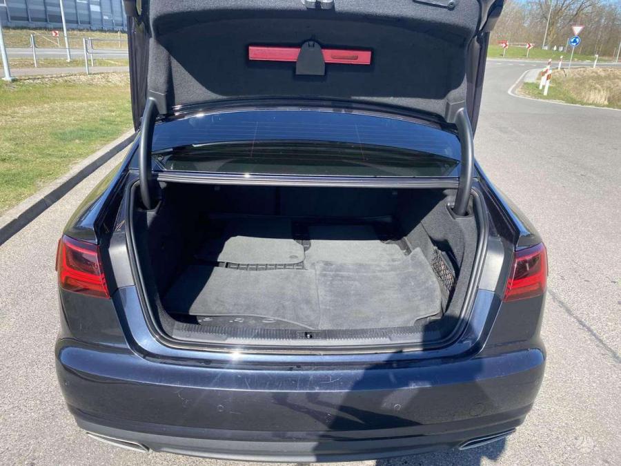 Black Audi A6 2015 in Kazlu Ruda, with an engine capacity of 1.97 L and mileage of 268 thousand km for 9350 €, photo 14 on AUTOMOTO.COM.LV