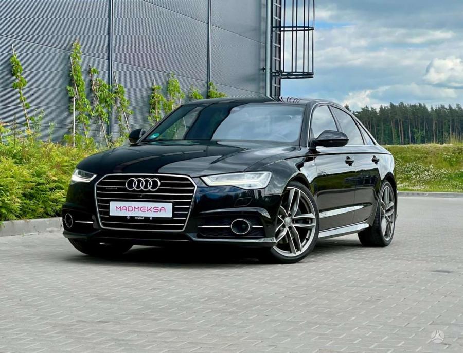 Melns Audi A6 2015 Viļņa, ar dzinēja tilpumu 2.97 L un nobraukumu 280 tūkst. km par 14950 €, foto 4 vietnē AUTOMOTO.COM.LV