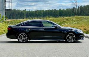 Melns Audi A6 2015 Viļņa, ar dzinēja tilpumu 2.97 L un nobraukumu 280 tūkst. km par 14950 €, foto 7 vietnē AUTOMOTO.COM.LV