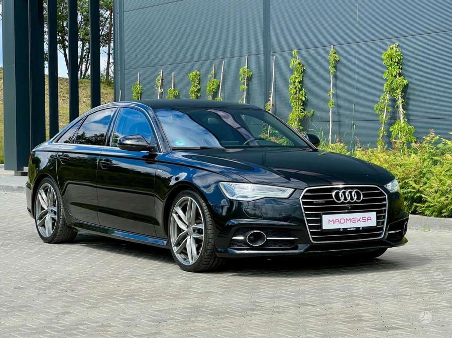 Melns Audi A6 2015 Viļņa, ar dzinēja tilpumu 2.97 L un nobraukumu 280 tūkst. km par 14950 €, foto 8 vietnē AUTOMOTO.COM.LV