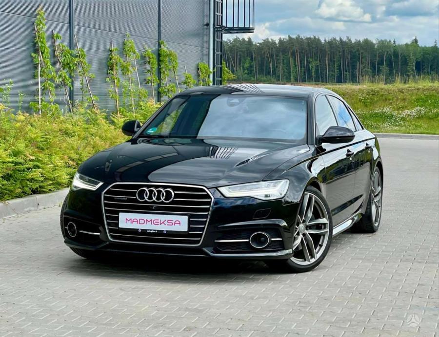 Melns Audi A6 2015 Viļņa, ar dzinēja tilpumu 2.97 L un nobraukumu 280 tūkst. km par 14950 €, foto 16 vietnē AUTOMOTO.COM.LV