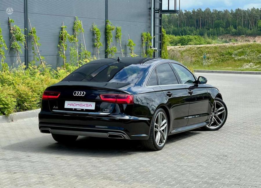 Melns Audi A6 2015 Viļņa, ar dzinēja tilpumu 2.97 L un nobraukumu 280 tūkst. km par 14950 €, foto 21 vietnē AUTOMOTO.COM.LV