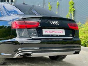 Melns Audi A6 2015 Viļņa, ar dzinēja tilpumu 2.97 L un nobraukumu 280 tūkst. km par 14950 €, foto 23 vietnē AUTOMOTO.COM.LV