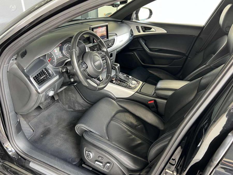 Melns Audi A6 2015 Viļņa, ar dzinēja tilpumu 2.97 L un nobraukumu 280 tūkst. km par 14950 €, foto 33 vietnē AUTOMOTO.COM.LV