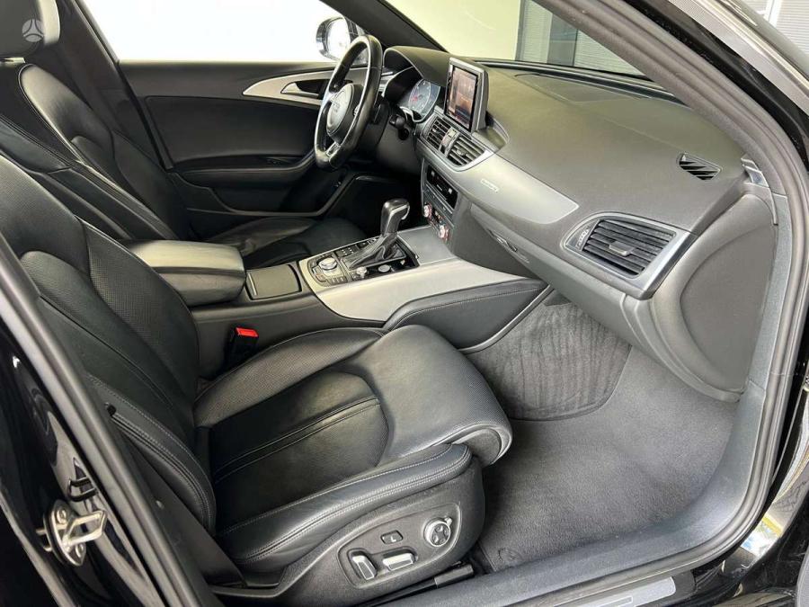 Melns Audi A6 2015 Viļņa, ar dzinēja tilpumu 2.97 L un nobraukumu 280 tūkst. km par 14950 €, foto 40 vietnē AUTOMOTO.COM.LV