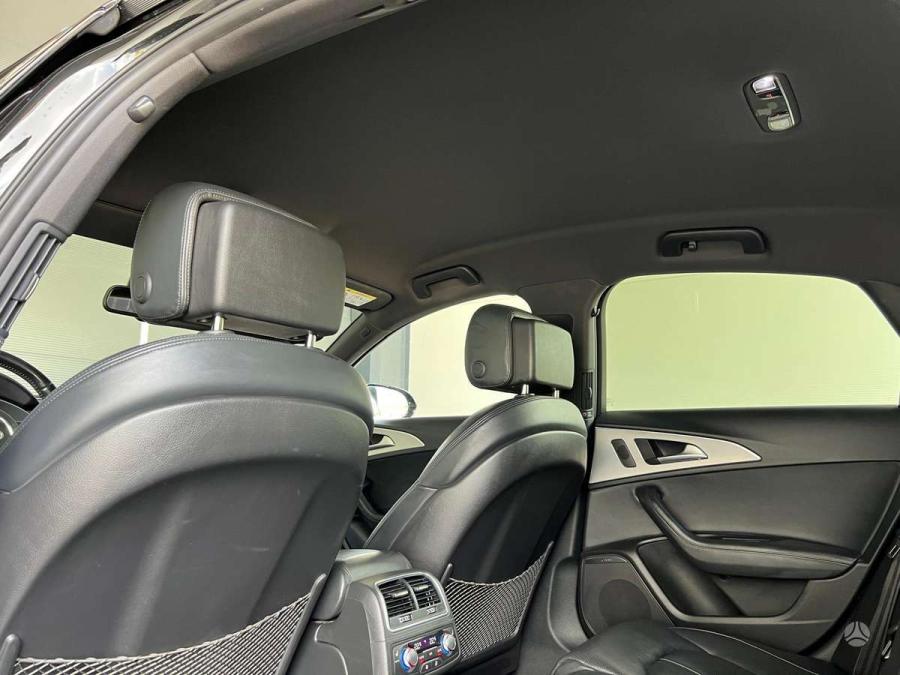Melns Audi A6 2015 Viļņa, ar dzinēja tilpumu 2.97 L un nobraukumu 280 tūkst. km par 14950 €, foto 41 vietnē AUTOMOTO.COM.LV